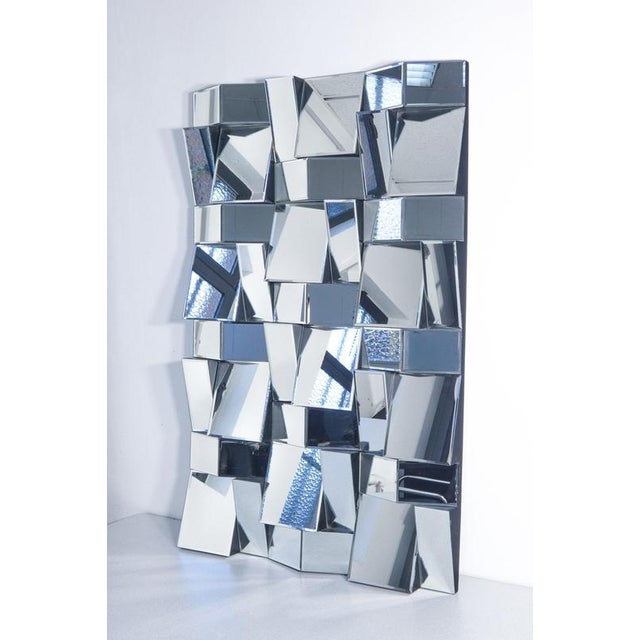 Vintage German Involute Mirror, 1980s | Chairish