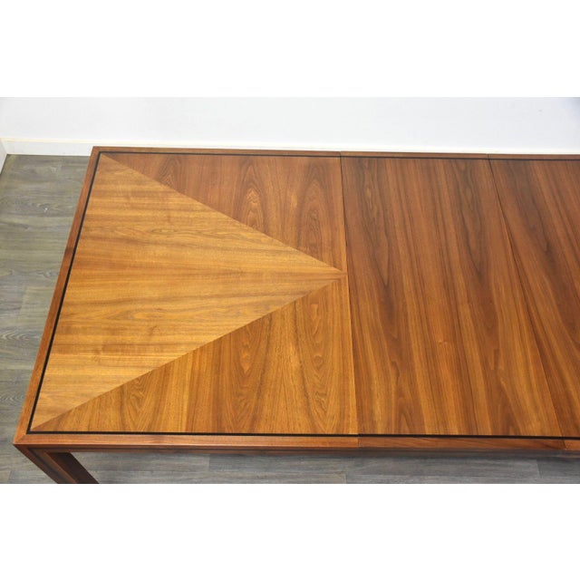 John Stuart Walnut Dining Table | Chairish