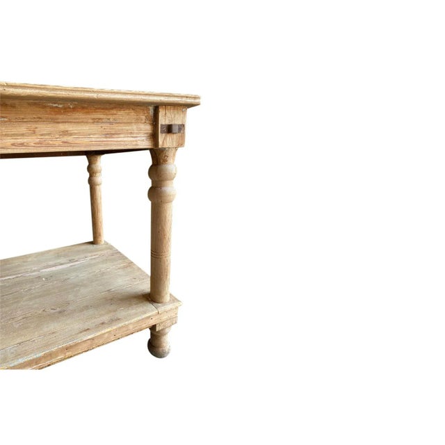 Mid-19th Century Grand Scale Draper's Table | Chairish