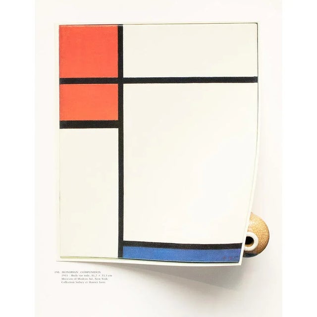 1991 After Piet Mondrian Composition Full Color Parisian Print