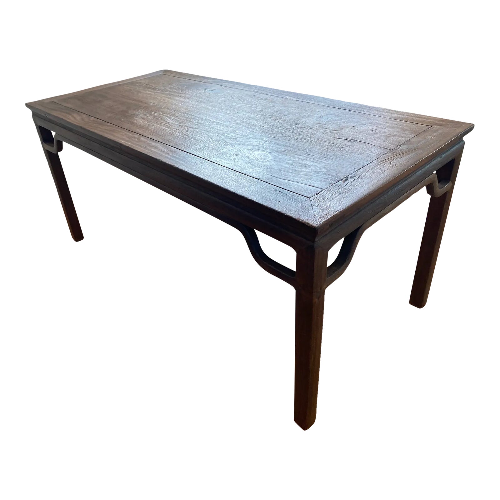 18th Century Antique Chinese Large Painting Table | Chairish