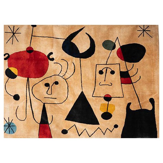 Tapestry by Joan Miro | Chairish