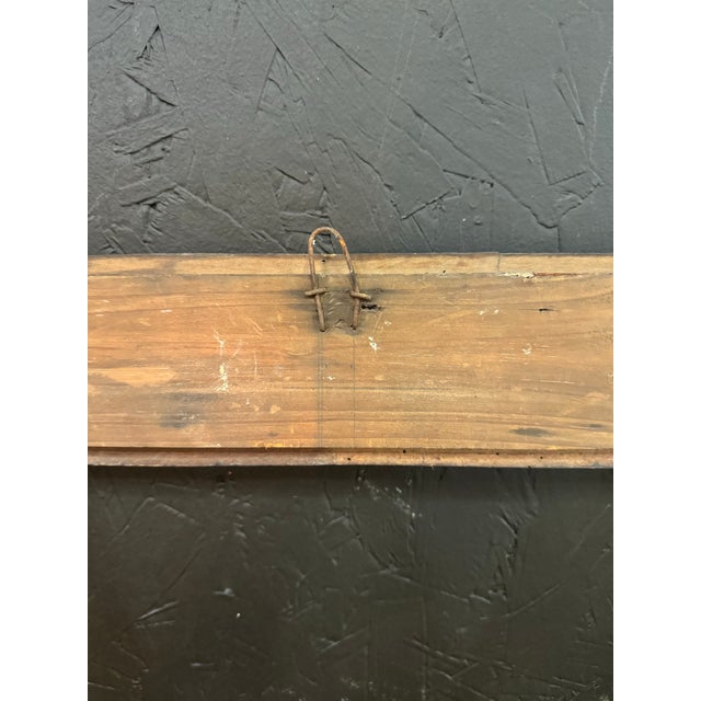1920’s Tramp Art Picture Frame | Chairish