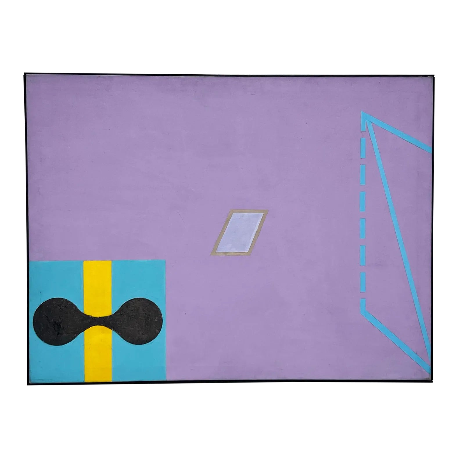 C. 1960s Abstract Painting by Panos Ghikas | Chairish