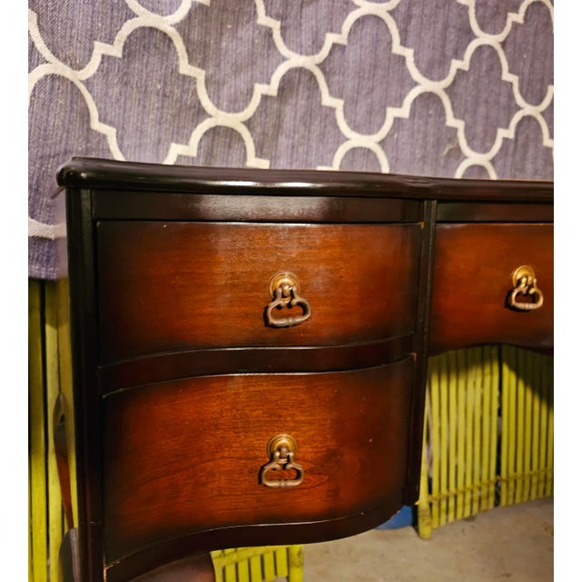 1990s Bombay Dressing Table and Writing Desk | Chairish