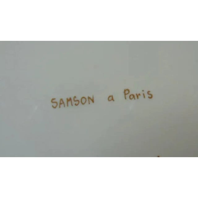 Late 20th Century Samson Paris French Deep Plates With Birds and ...