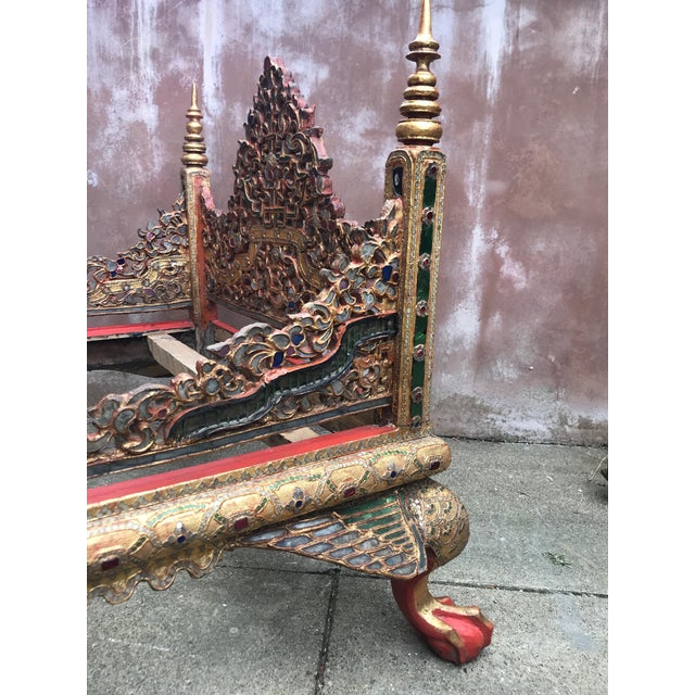 Antique Royal Thai Daybed | Chairish