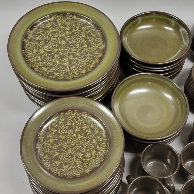 Mid Century Franciscan Madeira Stoneware Plates, Dinnerware, Serving ...