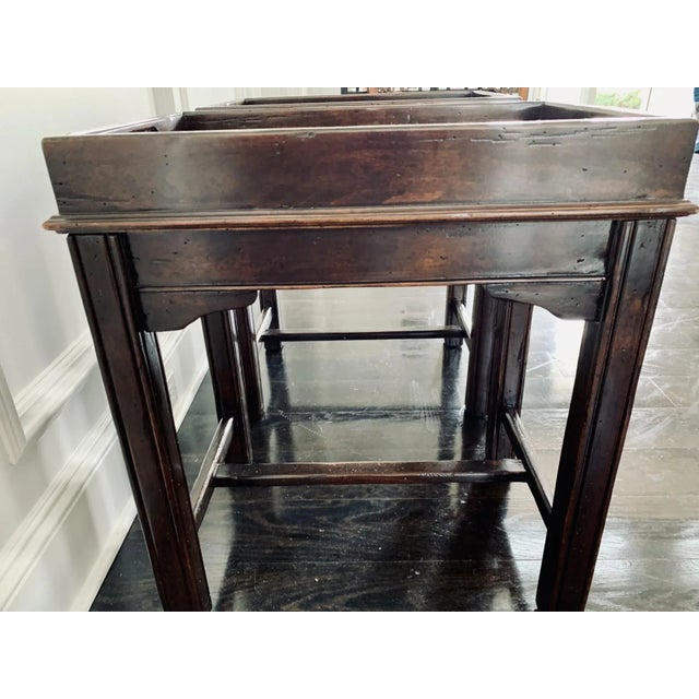 Bausman & Company English Country Side Tray Tables—A Pair | Chairish