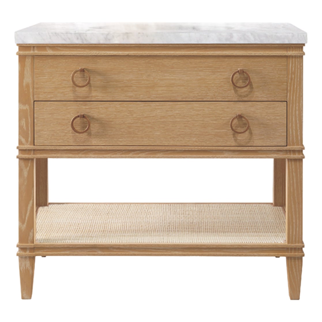 Matthew Izzo Home Cutler Cerused Oak Single Porcelain Sink Bath Vanity ...