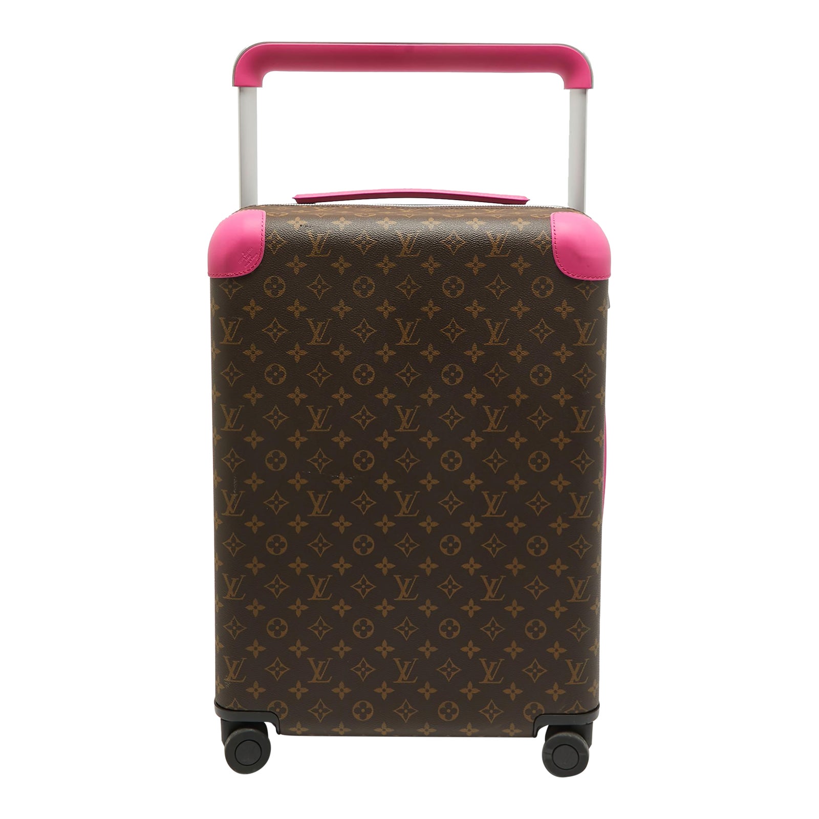 Louis Vuitton Fuchsia Monogram Canvas Horizon 55 Suitcase | Chairish