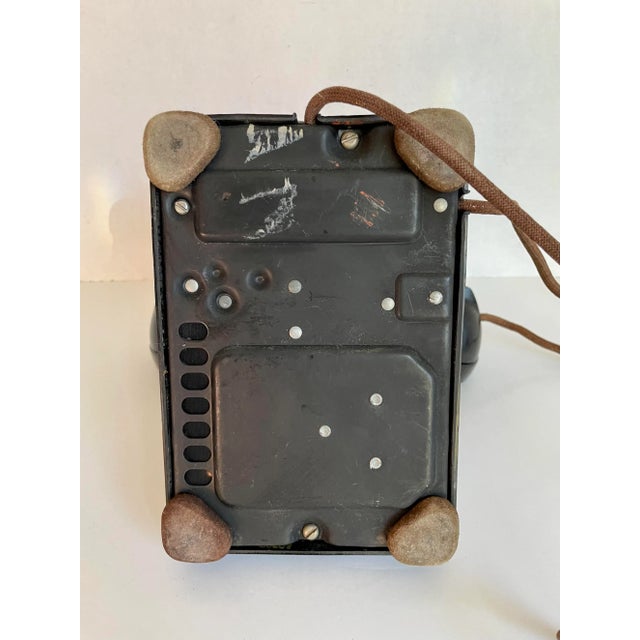 1930's Western Electric Prewar Model 302 Black Telephone | Chairish