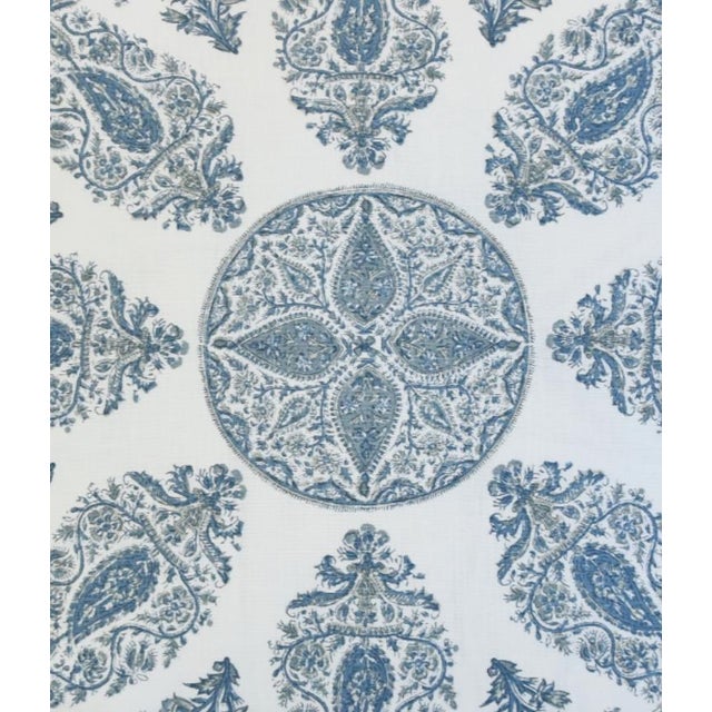 Designer Peter Dunham Paisley Samarkand Feather/Down Pillow 22" Square ...