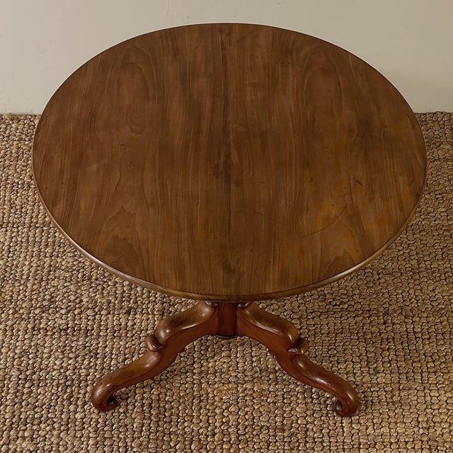 Antique English Lamp Table ~ End Table | Chairish