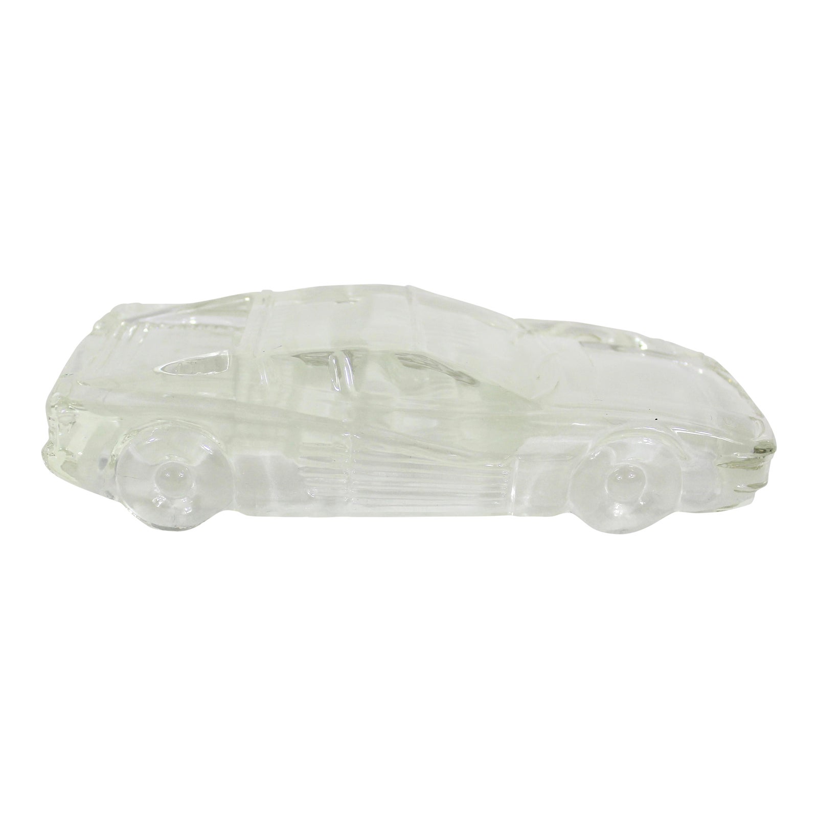 Vintage Ferrari Testarossa Glass Model Paperweight Italian Crystal ...