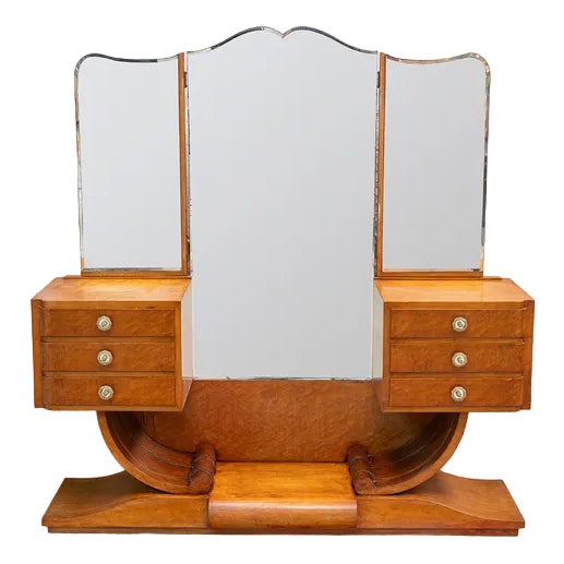 Art deco dressing table for sale store