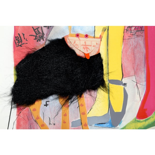 Le Caca Patrol, Pam Dixon Lithograph | Chairish