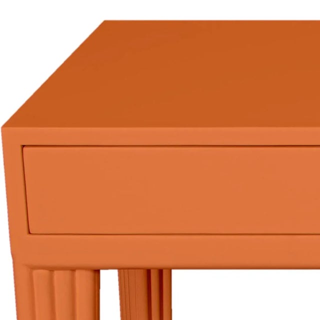 Barcelona Desk - Orange | Chairish