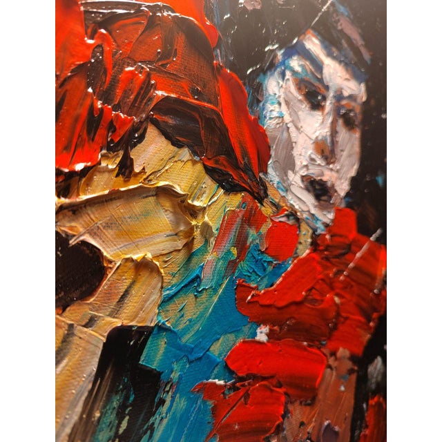 Natalia Vypritskaia, On the Edge of Shadow, Oil on Canvas | Chairish