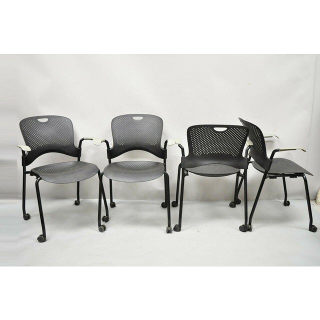 Herman Miller Caper Stacking Chair Office Computer Desk Chair - Set of ...