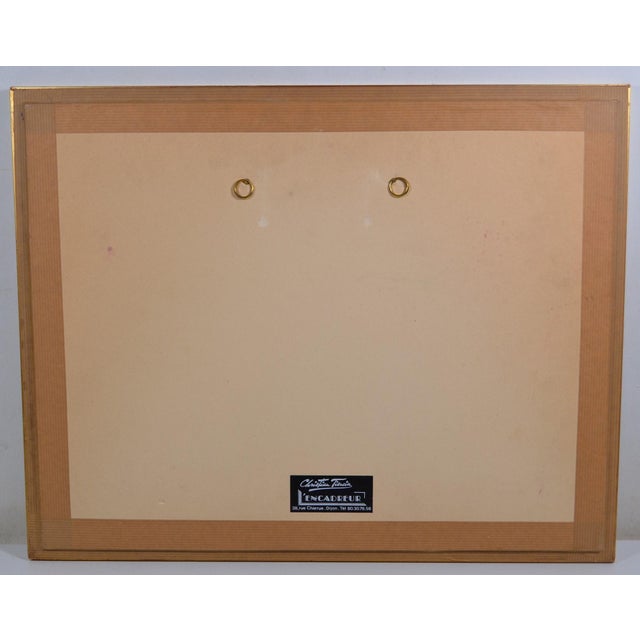 Manuel Robbe (1872-1936) "River Landscape" Aquatint, Color Print ...