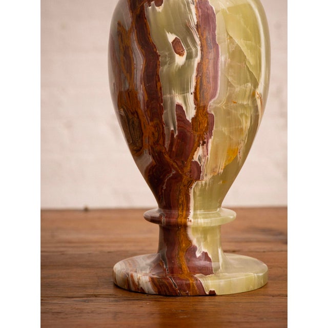 Classical Solid Onyx Vase | Chairish