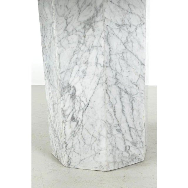 White Marble Dining Table | Chairish