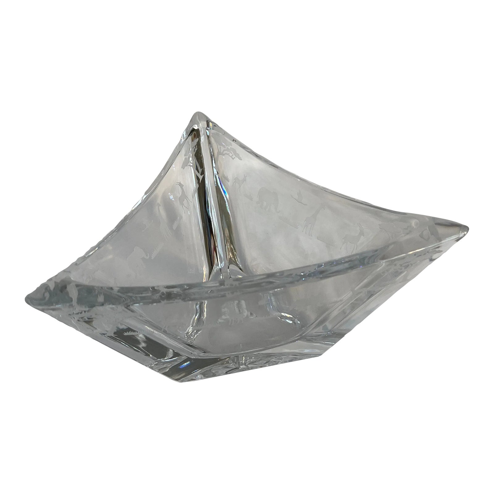 Vintage Mikasa Triangle Dish | Chairish