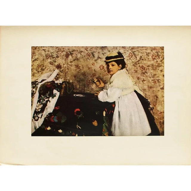 1956 After Edgar Degas "Hortense Valpincon as a Child", Vintage Full ...