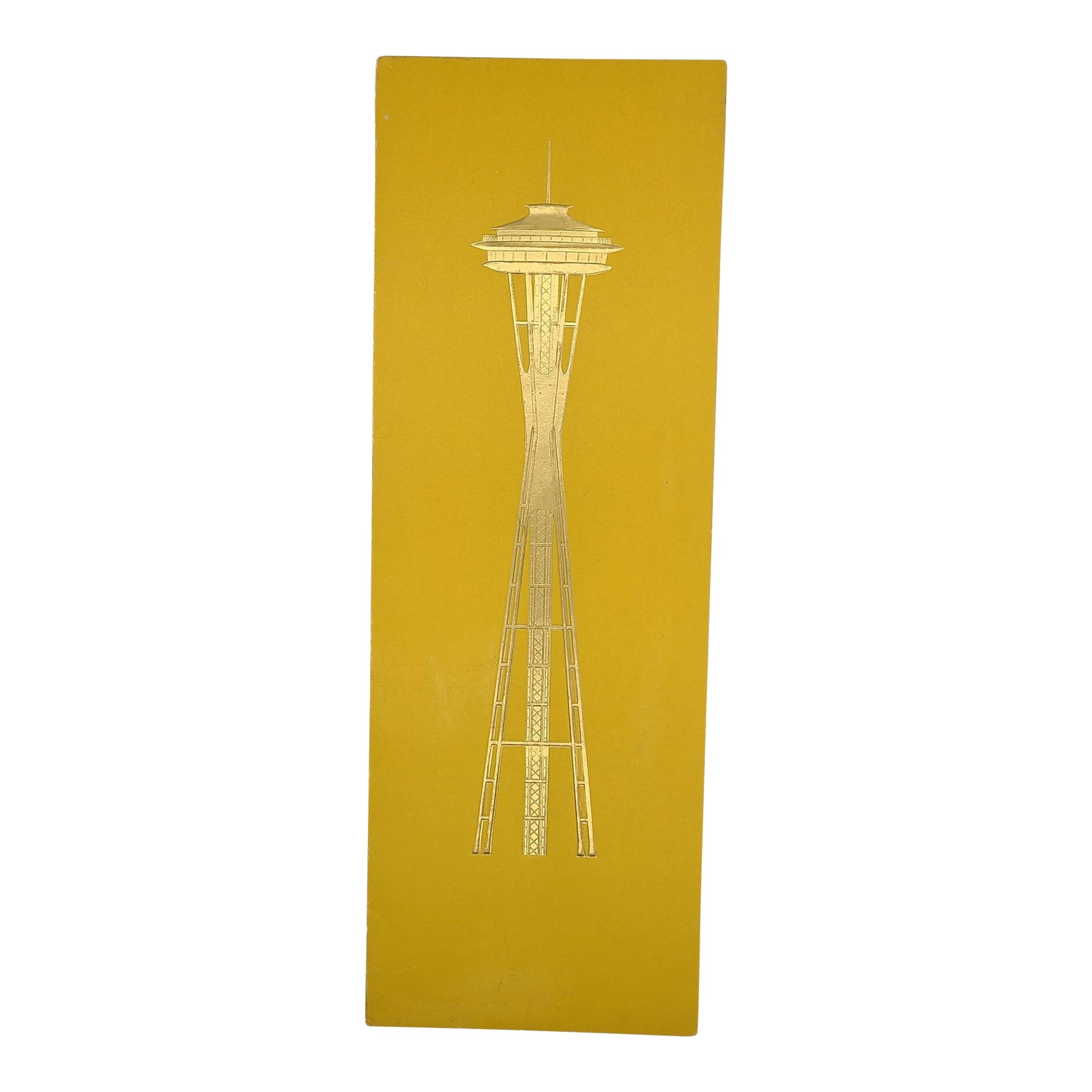 1969 Menu From the Seattle Space Needle | Chairish