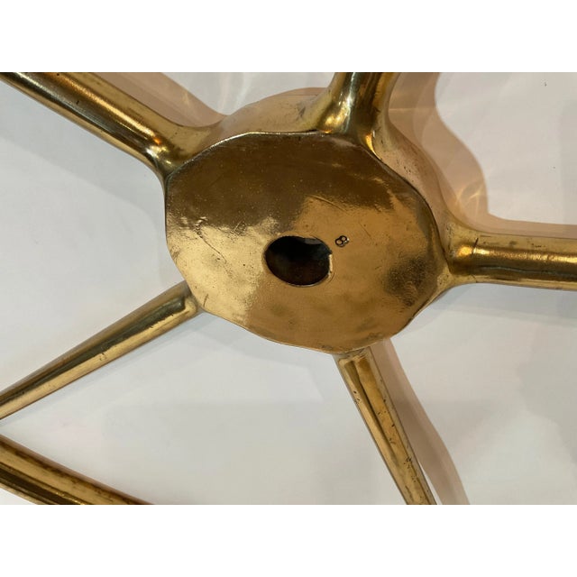 Massive Solid Brass Ships Wheel | Chairish