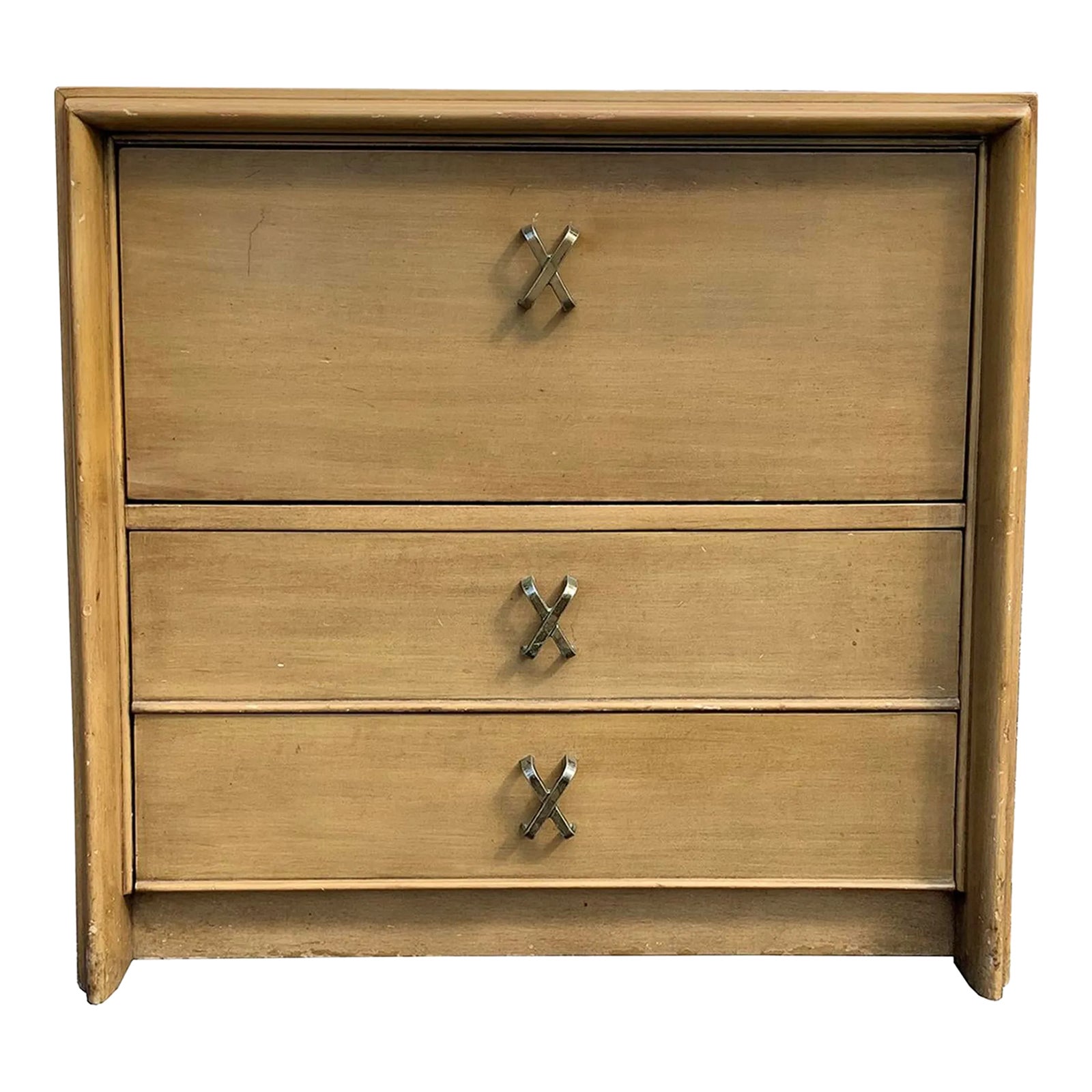 Paul Frankl Nightstand Johnson Furniture Mid Century Modern Vintage ...