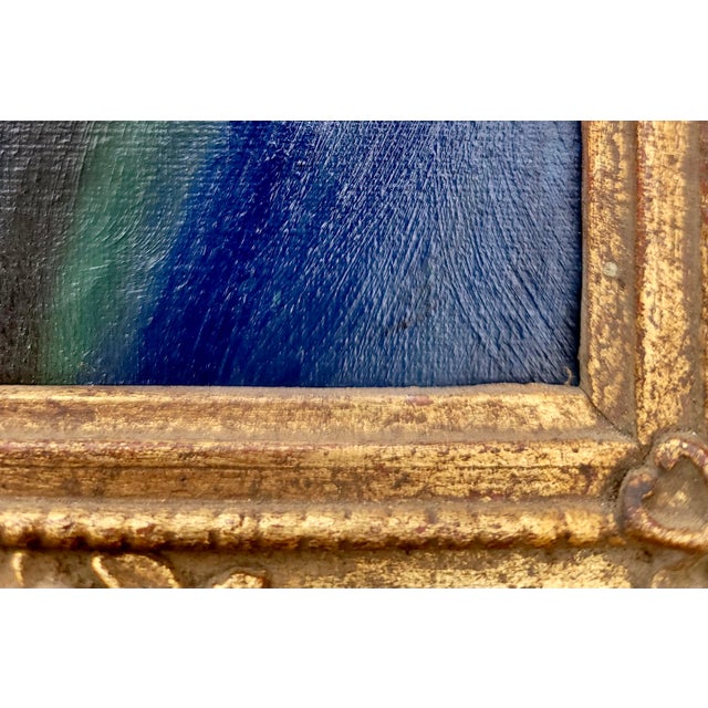 Niels Peter Nielsen-1930s Portrait of a Black Woman W/Flowers-Oil ...