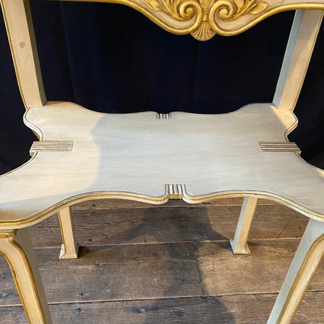 Lovely Art Nouveau Italian Side Table | Chairish