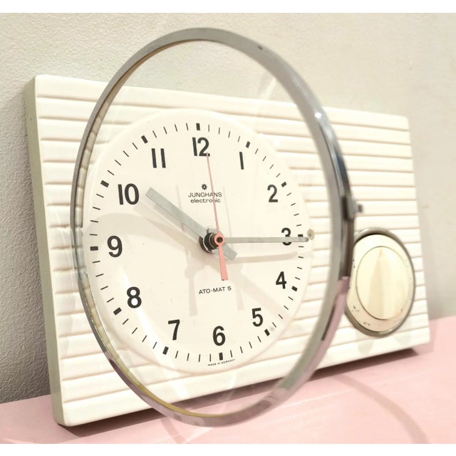 Max Bill Wall Clock Ato-Mat 1954 | Chairish