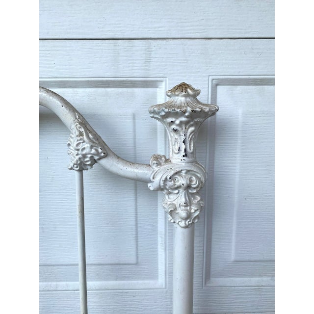 Antique Early 19th Century American Fancy Iron Bed Frame | Chairish