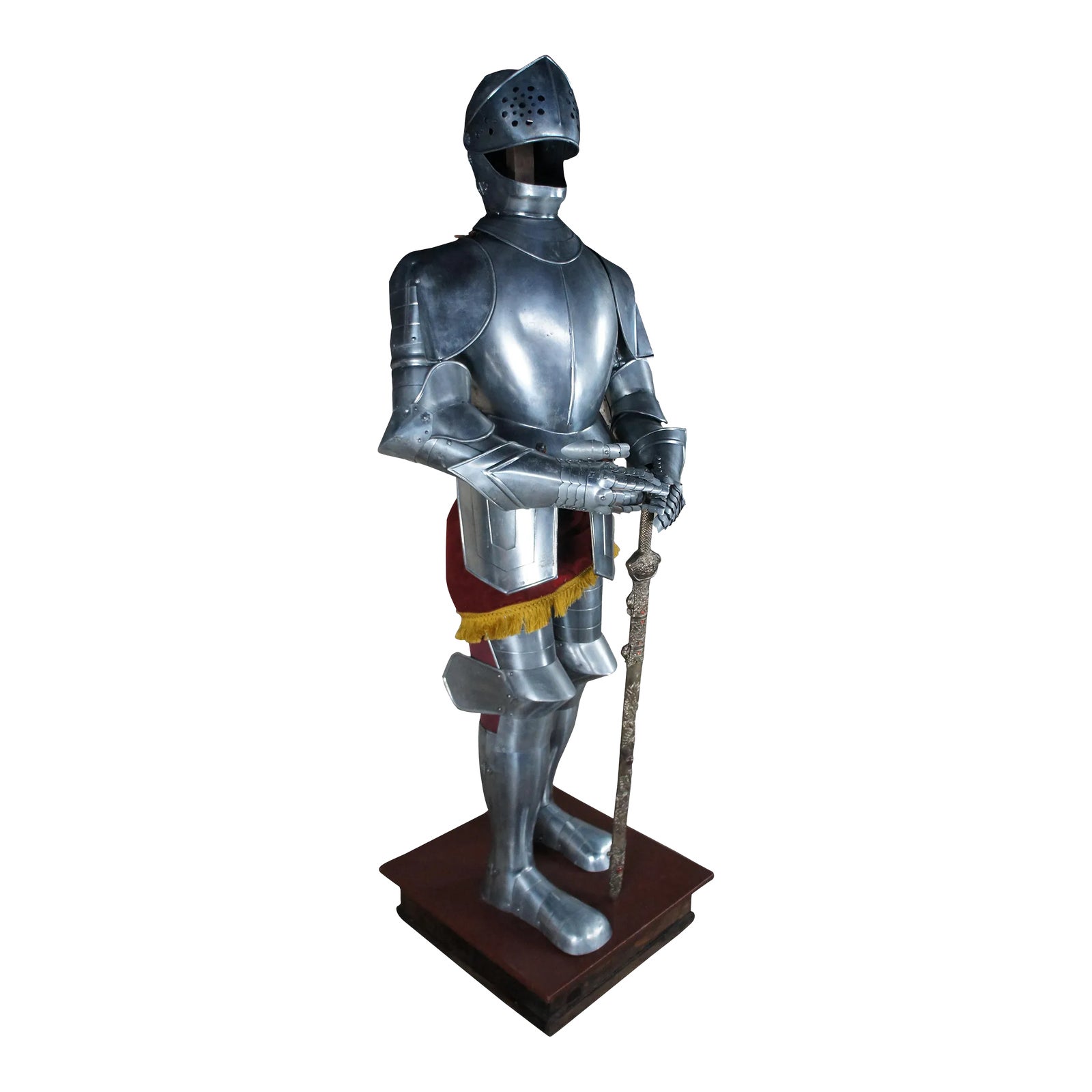 Vintage Lifesize Spanish 16th Century Style Medieval Suit Armor Knight ...