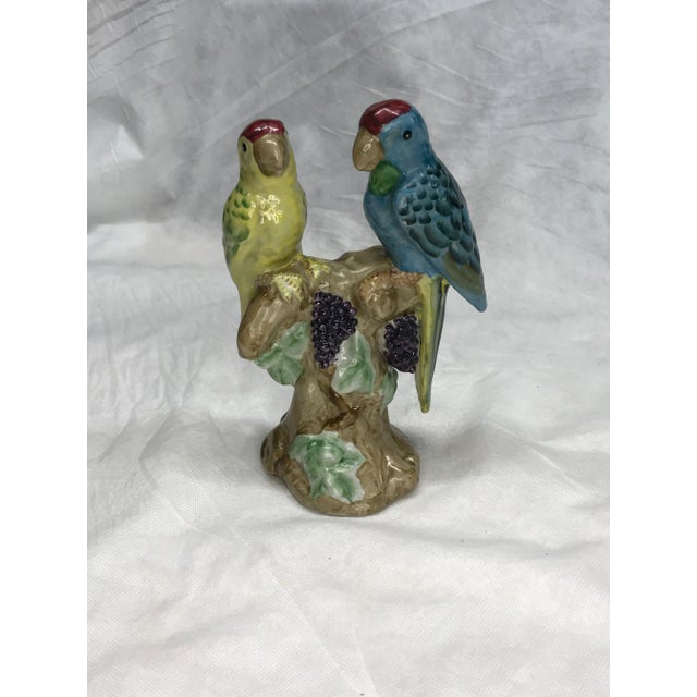 Vintage Parakeet Figurine | Chairish