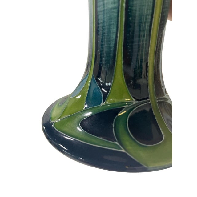 Moorcroft Pottery Blue Heaven Trial Vase, Designed by Nicola Slaney ...