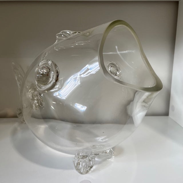 Large Glass Fish Terrarium | Chairish