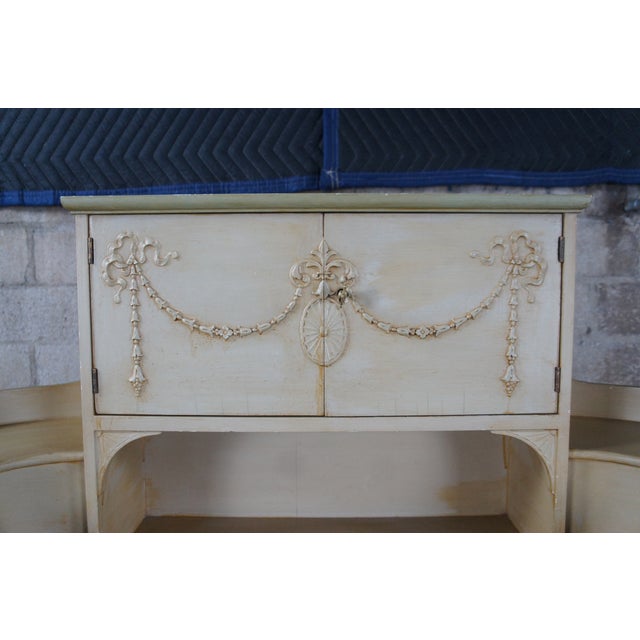 Late 19th Century Antique English Victorian Carlton House Painted ...