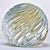 Signed Seguso Murano Glass Swirled Paperweight | Chairish