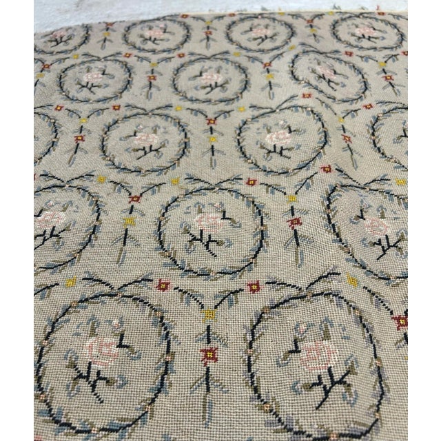 Circa 1930 French Needlepoint Textile Remnant | Chairish