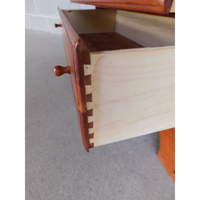 Lineage Furniture Cherry Shaker Style Chest | Chairish