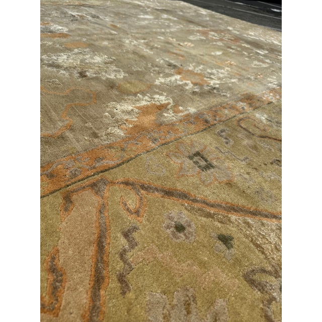 8ft4in × 9ft8in Knecht Tufkenian Tibetan Wool Area Rug | Chairish