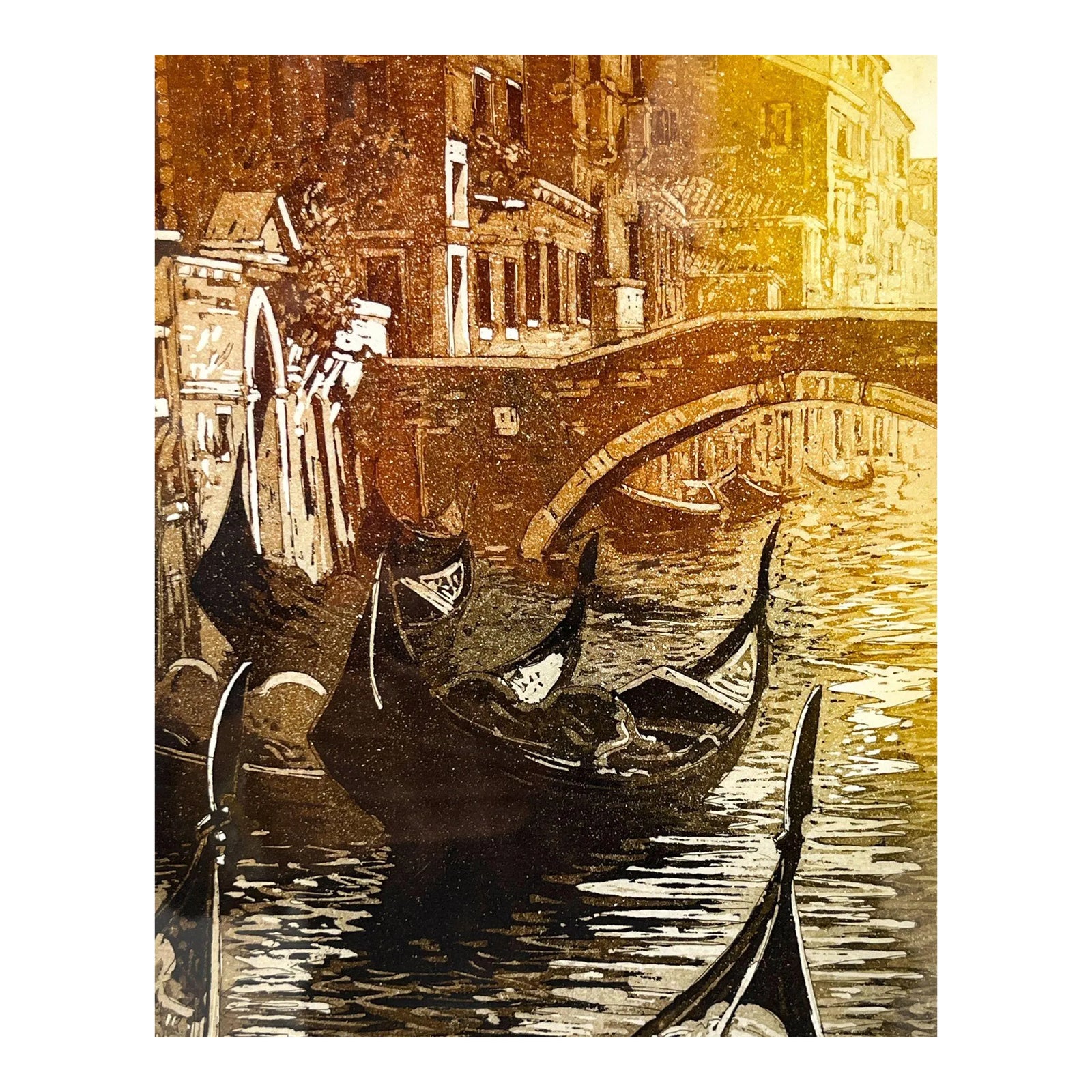 Watercolor Painting of Venice by Bonazzon | Chairish