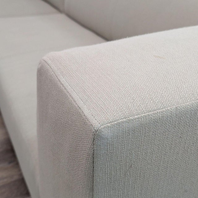 Room & Board Chelsea Modern Two Piece Sectional With Chaise | Chairish