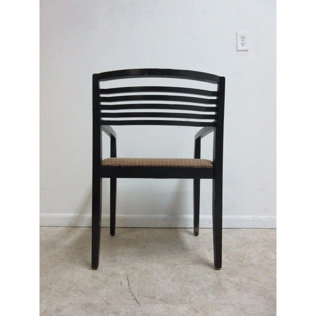 Vintage Knoll Studio Ricchio Office Desk Arm Chair | Chairish