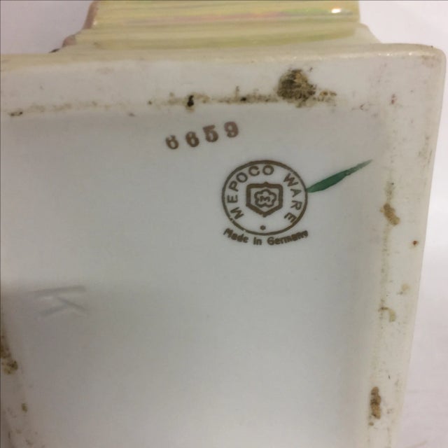 Vintage German Salt Box by Mepoco Lusterware | Chairish