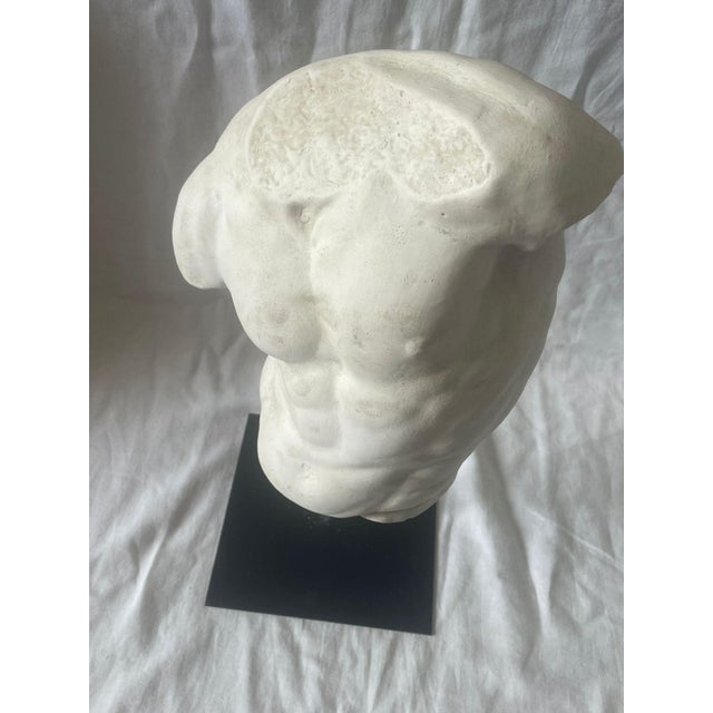 20Th Century, Amazing Decorative Gaddi Torso Plaster Sculpture. Italy ...